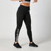 Jet Black Just Strong Leggings